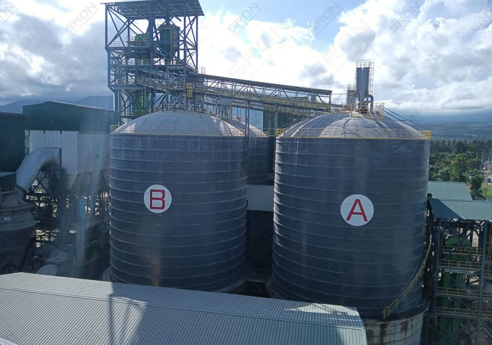 Cement and Clinker Storage and Transportation System, SRON Silo ...