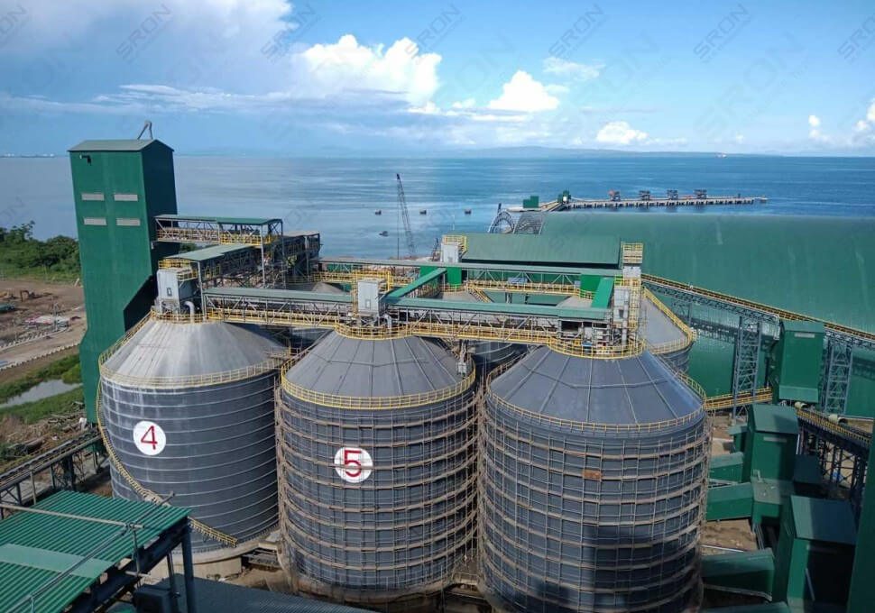 Large Welded Steel Silo System in the Philippines