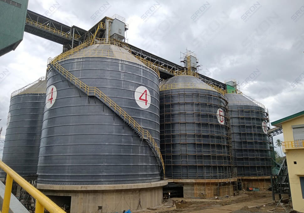 The Construction of Large Welded Steel Silo for Cement and Clinker Storage