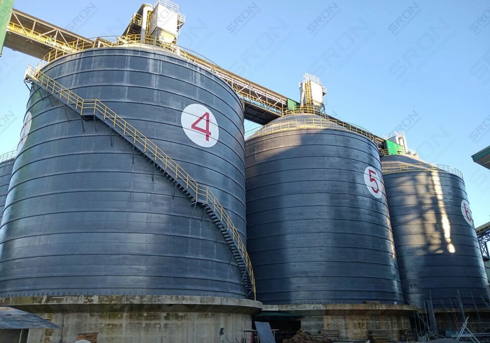 Large Welded Steel Silo System for Cement and Clinker Storage