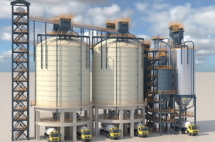 Belt Conveyors for Steel Silo System| SRON